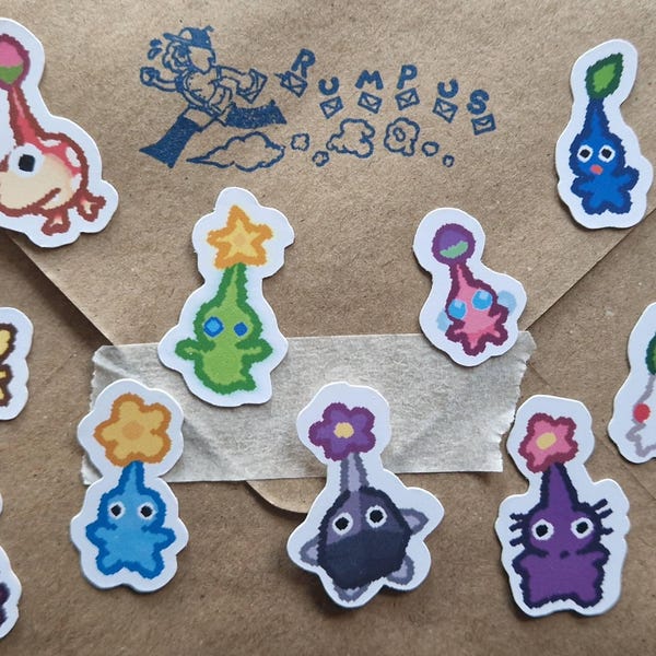 Pikmin Pin Badge - Etsy