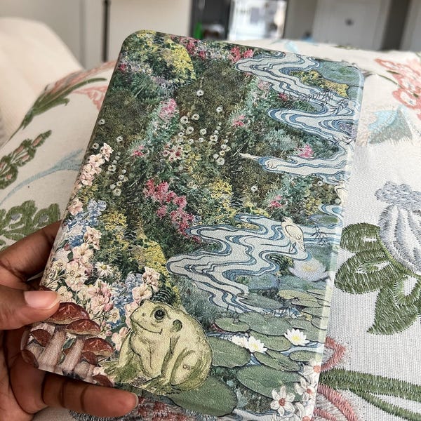 Frog in the Pond Kindle Case Custom for Paperwhite 1/2/3/4, Kindle 2019 ...
