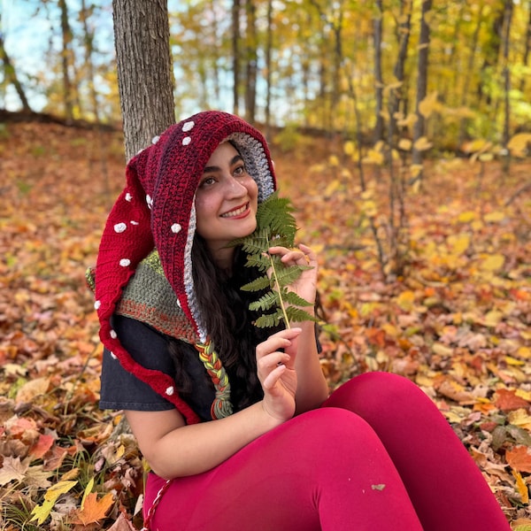 CROCHET Post Apocalyptic Hood PATTERN in Pdf, Wastelander Hood ...