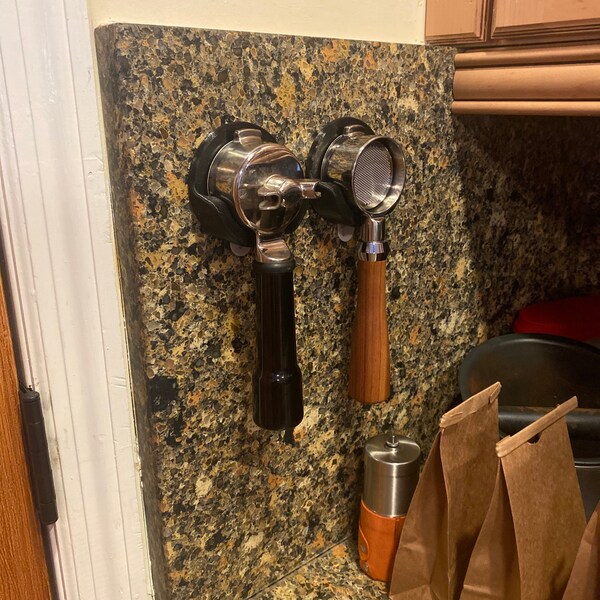 The Original Portakeeper TM (portafilter Wall Rack) - Etsy