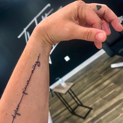 Tattoo Design Script Calligraphy Names - Etsy