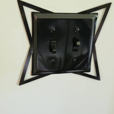 Hexo Painted Mid Century Modern Atomic Hexagon Light Switch - Etsy