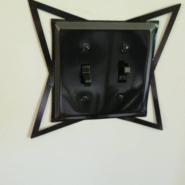 TELSTAR Painted Mid Century Atomic Shadow Box Light Switch and Outlet ...