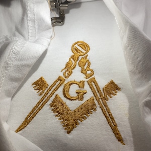 Masonic Symbol - Machine Embroidery Design - Etsy
