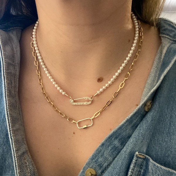 Single Cut Diamond Finding Lock, Gray Plated Lobster Clasp Lock, Fish ...