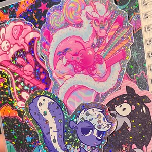 Socks the Skunk's Sock Pile Acrylic Shaker Keychain - Etsy