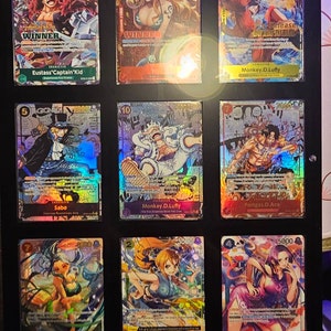 Sabo Proxy One Piece OP TCG Custom Card English Japanese Manga Version ...