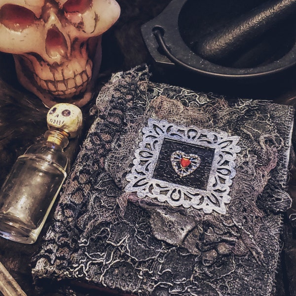 Gothic Journal A6 Grimoire Victorian Gothic Vampire Notebook Magic ...