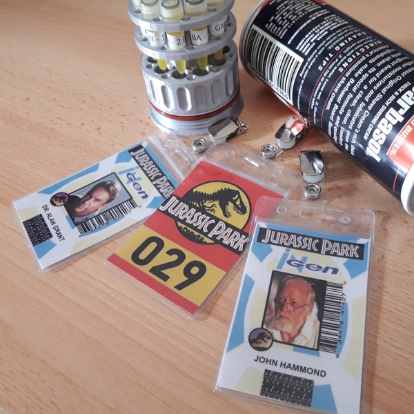 OPLE Props Jurassic Park Idcards Badge Ingen Dennis Nedry Alan Grant ... OPLE Props Jurassic Park Idcards Badge Ingen Dennis Nedry Alan Grant ...