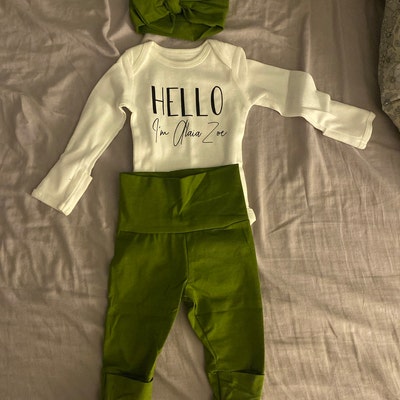 Twin Coming Home Outfits, Twin Newborn Boy Girl Personalized Baby Take ...