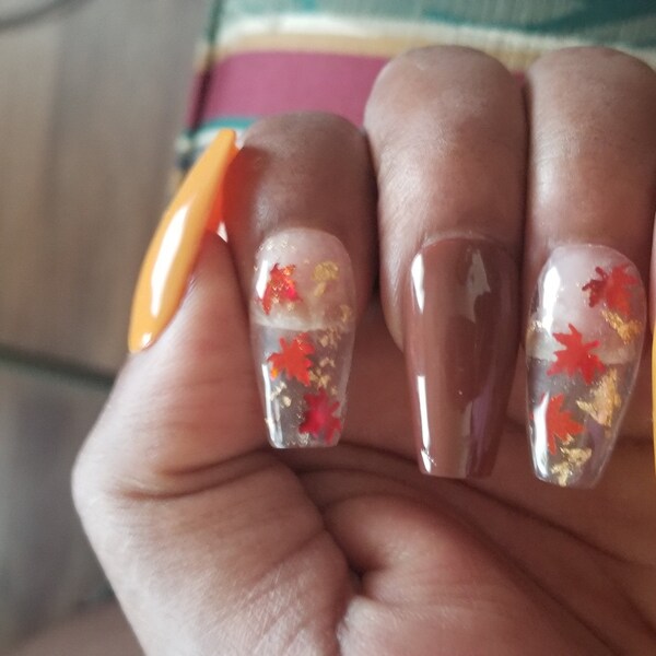 Colorful Disaster | Press on Nails - Etsy