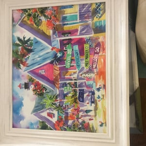 Stuart Florida Ellen Negley Watercolors Canvas Art Florida - Etsy