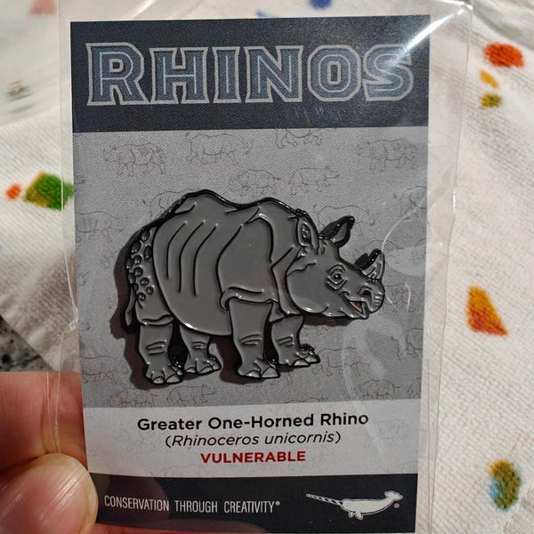 Maned Wolf Pin (PN X Endangered Wolf Center) - Etsy