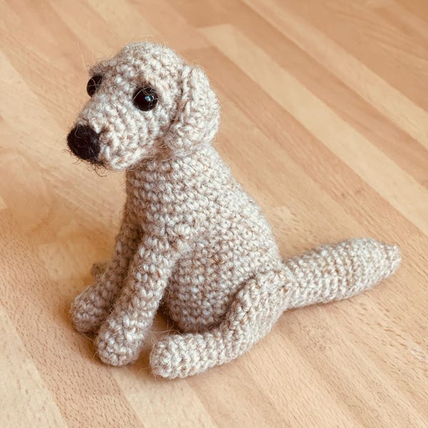 Crochet Pattern for Golden Boy, Realistic Crochet Golden Retriever ...