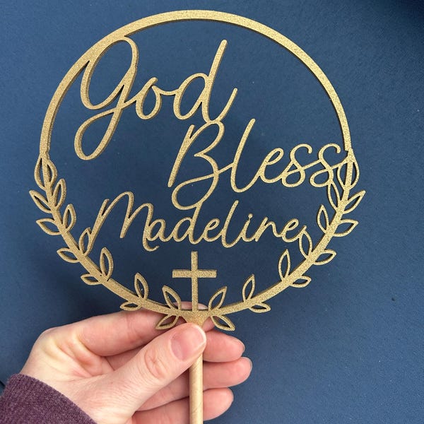 First Birthday Cake Topper Personalized Moon Stars Birthday Cake Topper ...