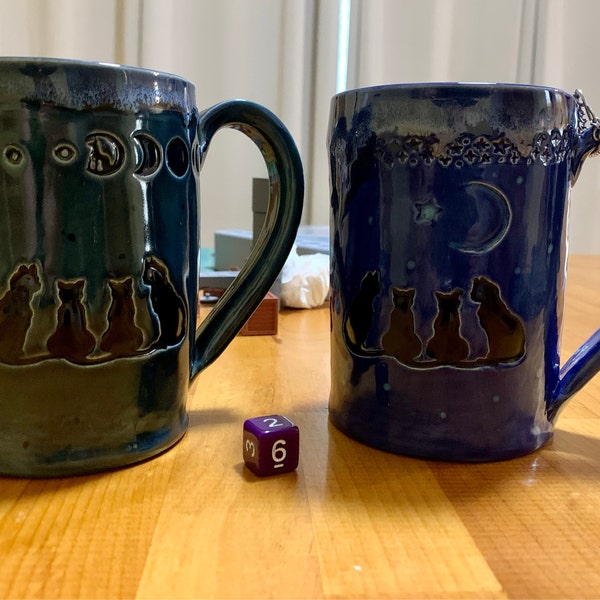 Ancient Tree of Life Under Swallow Migration Coffee Mug, Handmade ...