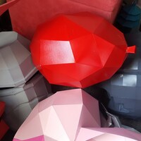 Balloon 3d Papercraft. You Get PDF & SVG Digital Downloadable Files for ...