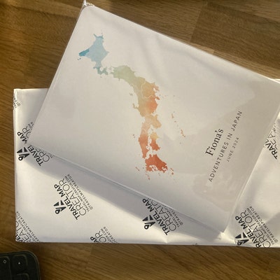 Custom Map Alaska Cruise Travel Journal Personalised A5 Notebook Bucket ...