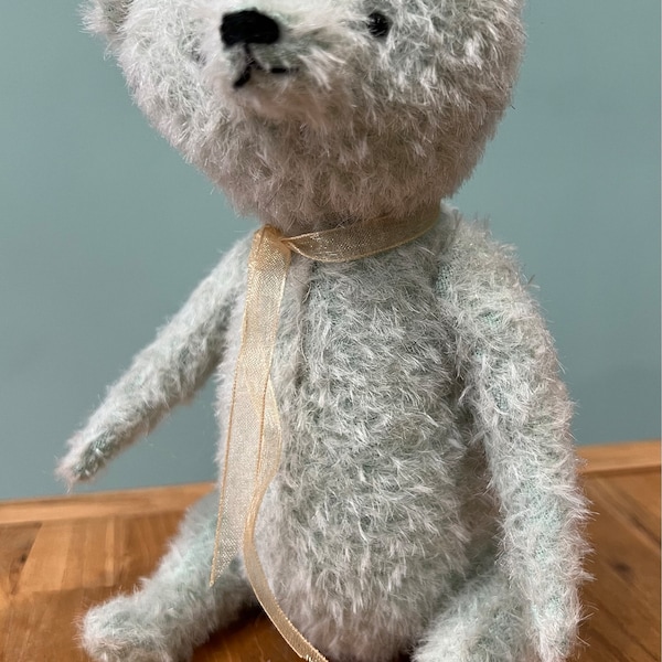 Miniature Teddy Bear Pattern, Cute Artist Bear Sewing Pattern, Joint ...