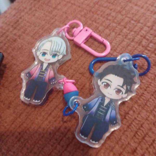 Hero Ship Magnet Keychain - Bakudeku + Kiribaku + Tododeku + Izuocha ...