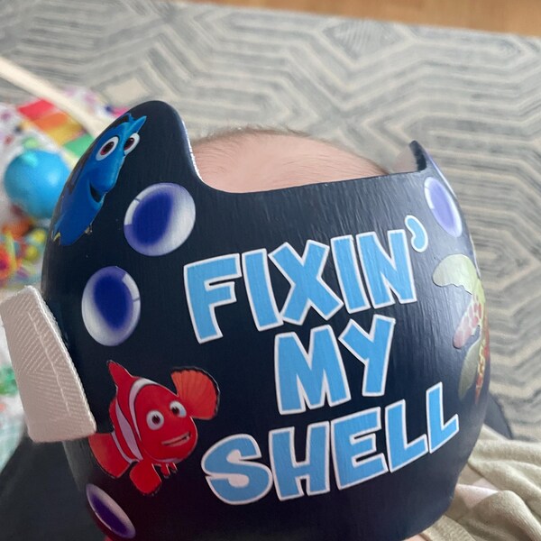 Custom Design Doc Band Decoration Decals, Stickers, Cranial Helmet ...