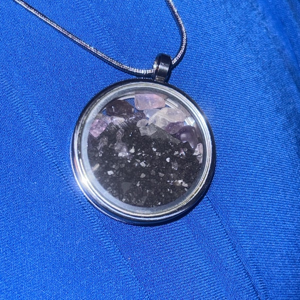 Resin and Marble Altar Plate Pentagram Spell Casting Tool for Wiccan ...