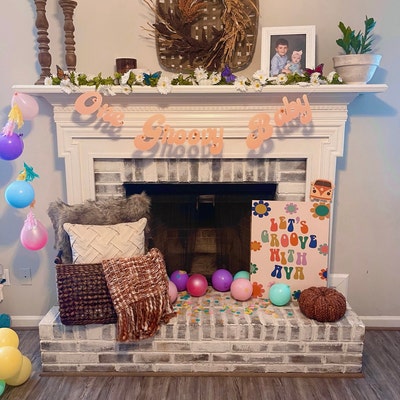 Groovy Disco Sign, Disco Party Welcome Sign, Lets Groove Birthday Party ...