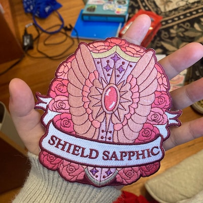 Disaster Lesbian Embroidered Patch - Etsy