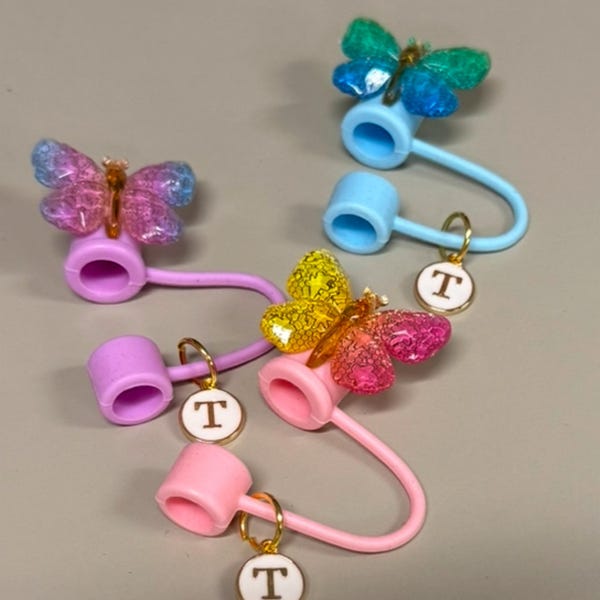 Custom Company Logo Straw Topper Branded Merch for Small Business ...