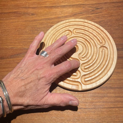 Finger Labyrinth, Breathing Tool, Meditation Labyrinth, Peace Corner ...