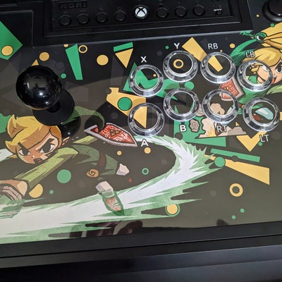 Custom Fight Stick Art file Only Does Not Include Print - Etsy