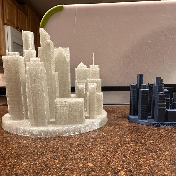 Cleveland Skyline 3D Model Desktop NEW 2024 Sherwin Williams World ...
