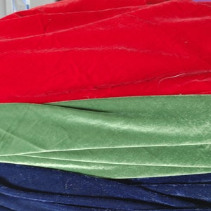 Multi Color Silk Fabric 100% Pure Silk Fabric USA UK - Etsy