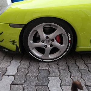 Tire Lettering SPEEDHUNTERS GOOD VIBES Permanent Raised Stickers Fits ...