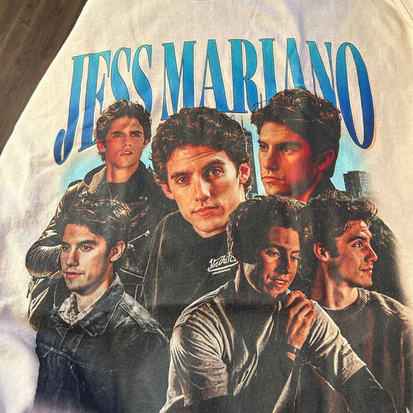 Limited Jess Mariano Vintage T-shirt, Graphic Unisex T-shirt, Retro 90 ...