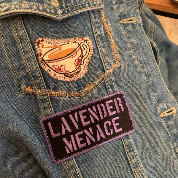 Lavender Menace Patch - Etsy