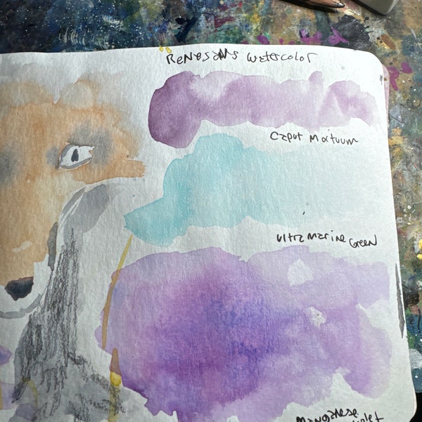 Renesans Watercolor Paint Half Pan. Professional Artist Grade. - Etsy