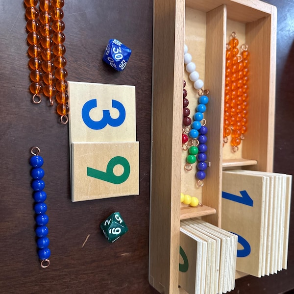 Math Skip Counting Worksheet Bundle / Montessori Math Worksheet ...