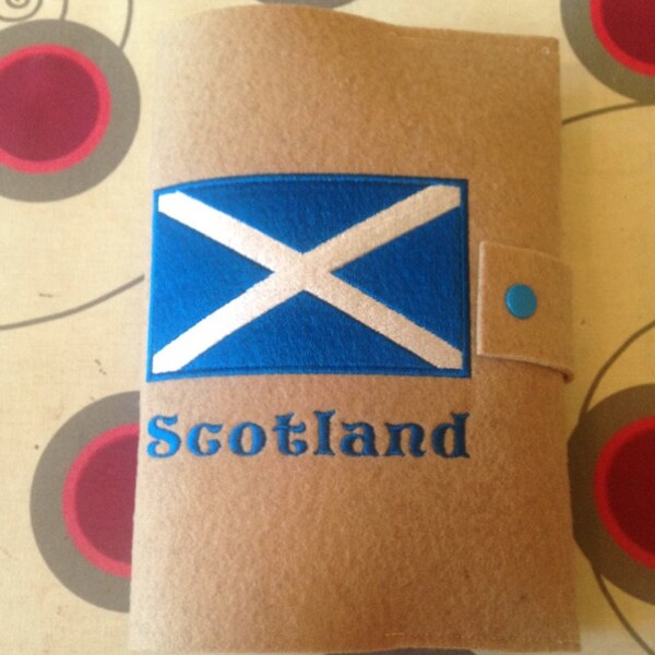Scotland Scottish Flag Embroidery Design - Etsy