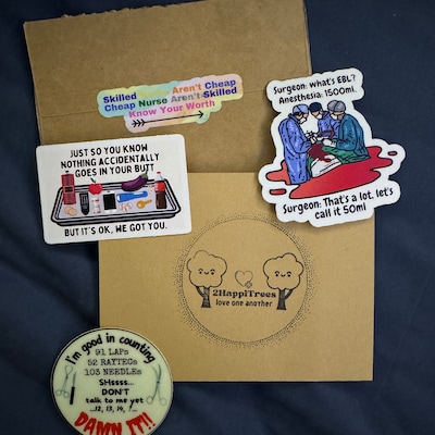 Funny Surgery Meme Sticker, OR Nurse Sticker, Surgeon Sticker ...