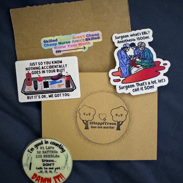Funny Surgery Meme Sticker, OR Nurse Sticker, Surgeon Sticker ...