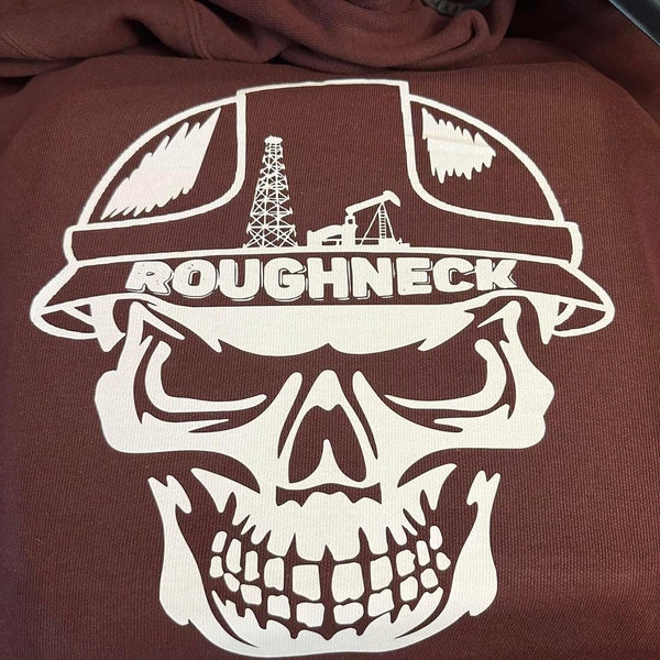 Oilfield Roughneck Skull Hard Hat PNG, Roughneck PNG, Oilfield Worker Png, SVG, Sublimation ...