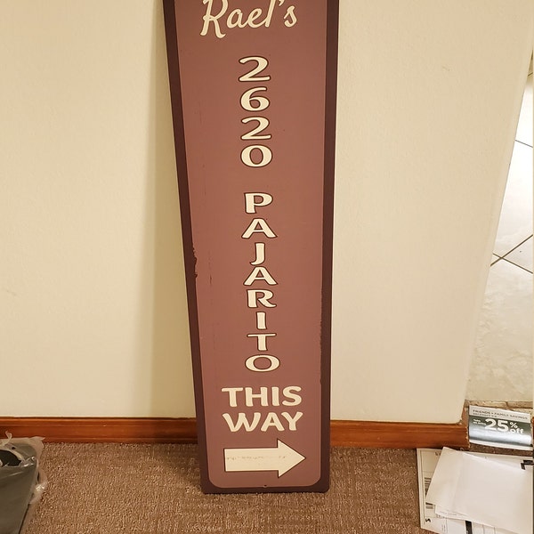 Cove Beach Sign, Custom Beach Name, This Way Arrow Sign, Secret Cove ...