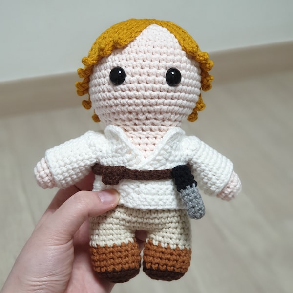 PATTERN LUKE SKYWALKER Star Wars - Tribute (crochet Pattern in English ...