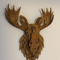 Home Christmas Reindeer Light Arch,wooden Laser Cut ,with Many Details ...