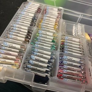 Hanging File Thread Organizer Thread Organizer - Etsy