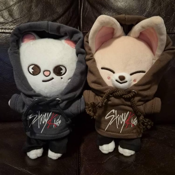 Hoodie Set for Skzoo, Autumn Outfit for Skzoo, Stray Kids Plushies ...