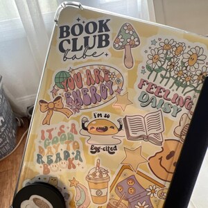 Book Club Stickerreading Stickerbook Lover Stickercoffee Stickerbook ...