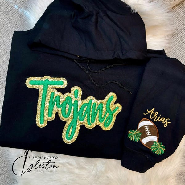 Bean Stitch Red Devils Double Stacked Script Applique Embroidery Download - Etsy