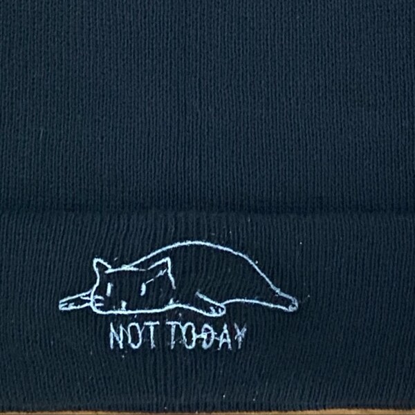 Lazy Moody Cow Embroidery Design Files for Hats and Beanie, Trendy ...